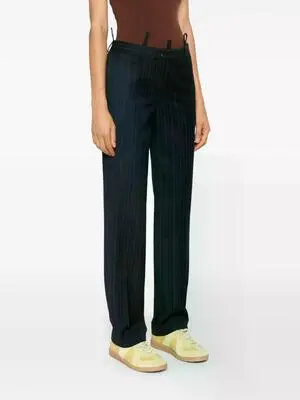 BETTTER Pinstriped Tailored Straight Trousers