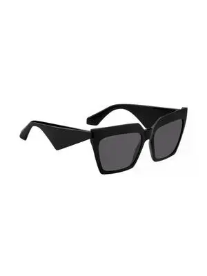 Etro Tailoring Cat-eye Sunglasses - Black