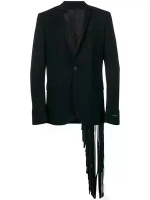 LES HOMMES Fringed Detail Blazer