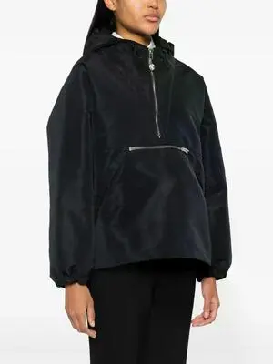 Moschino Patch Detail Hooded Jacket