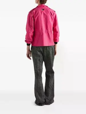 Prada Cotton Gabardine Trousers - Grey