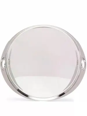 Christofle Oh Round Tray - Silver