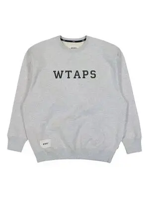 WTAPS Logo Print Cotton Sweatshirt