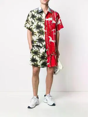 Buscemi Palm Tree Print Shirt
