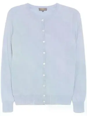 N.peal N.Peal Olivia Cardigan Blue