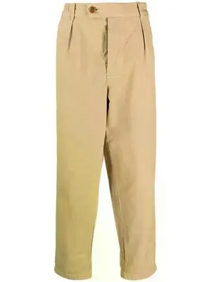 Barbour Mid-rise Straight-leg Trousers - Neutrals