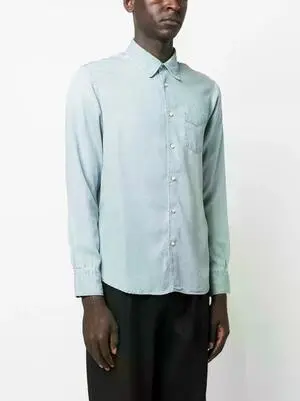 Officine Générale Button-up Lyocell Shirt