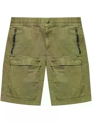 DIESEL® Mid-rise Cargo Shorts - Green
