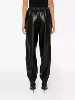 Stella McCartney Faux Leather Tapered Trousers