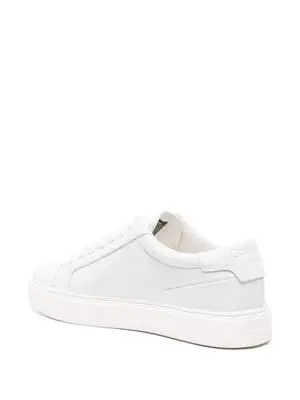 Calvin Klein Debossed Leather Sneakers