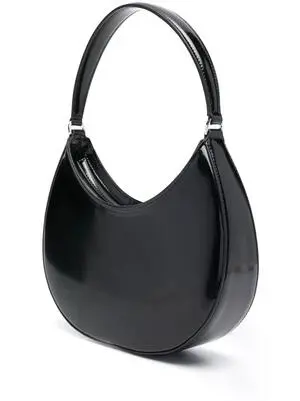 MSGM Logo-debossed Faux-leather Handheld Bag