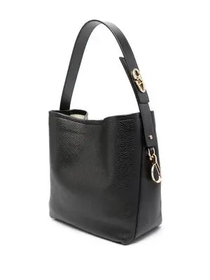 Valentino Garavani Vlogo Signature Shoulder Bag - Black