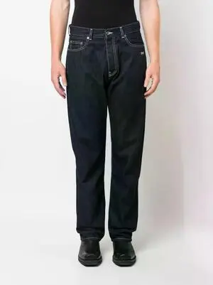 Off-White Logo-embroidered Skate Jeans