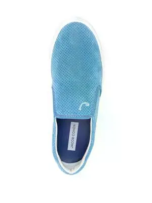 Jacob Cohen Perforated Detail Slip-on Sneakers