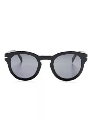 DB EYEWEAR BY DAVID BECKHAM Round-frame Sunglasses - Black