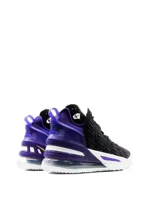 Nike Lebron 18 Lakers High Top Sneakers
