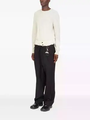 MAISON MARGIELA Four Stitches Leather Keyfob Holder