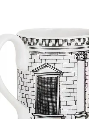 FORNASETTI Architettura Mug - Grey