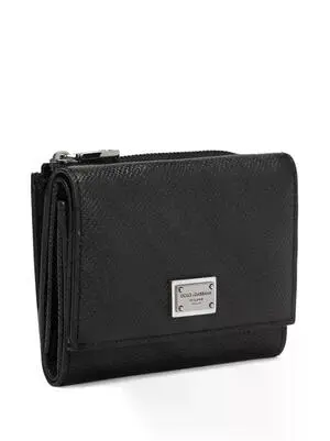 Dolce & Gabbana Logo-plaque Leather Wallet