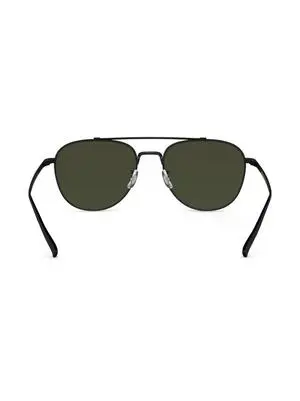 Oliver Spencer Rivetti Pilot-frame Sunglasses