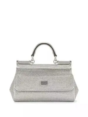 Dolce & Gabbana Small Sicily Satin Top-handle Bag