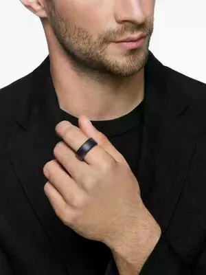 David Yurman Streamline Band Ring - Black