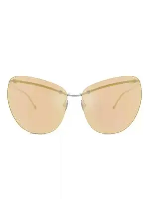 DIESEL® Rimless Cat-eye Sunglasses - Silver