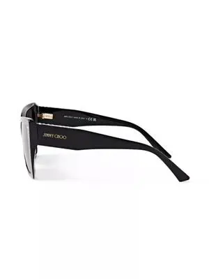JIMMY CHOO Jimmy Choo Eyewear Lorea Cat-Eye Sunglasses Black