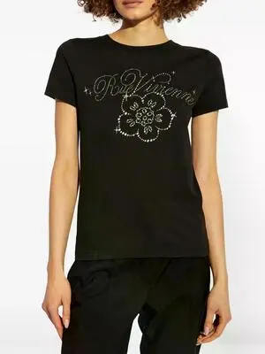 Kenzo Boke Flower Organic Cotton T-shirt - Black