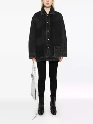MAISON MARGIELA Single-breasted Denim Coat