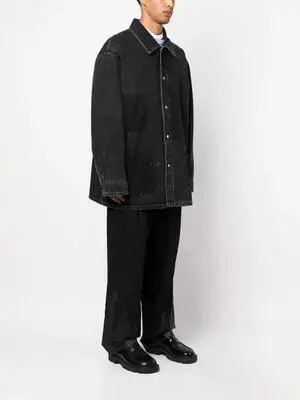 MAISON MARGIELA Single-breasted Denim Coat