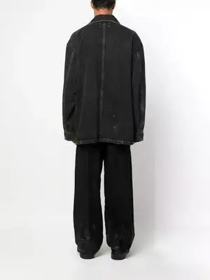 MAISON MARGIELA Single-breasted Denim Coat