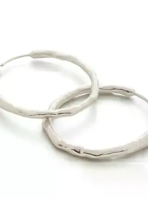 Monica Vinader Siren Muse Medium Hoop Earrings