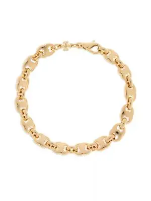 Tory Burch 18k- Plated Brass Gemini Link Bracelet - Gold