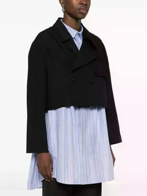 MAISON MARGIELA Double-breasted Cropped Jacket