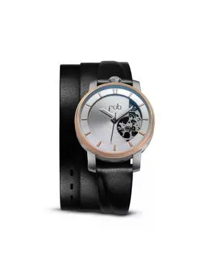 FOB PARIS R360 Aura 36mm Watch - Silver