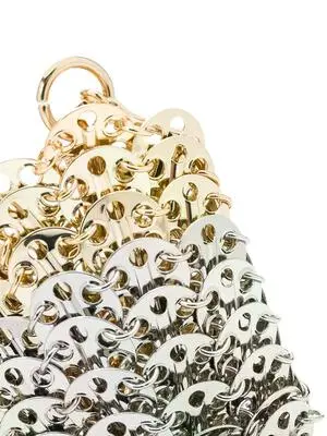 Rabanne Iconic Skyline 1969 Nano Bag - Silver