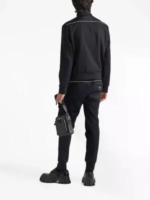 Prada Re-nylon Panelled Zip-up Jacket
