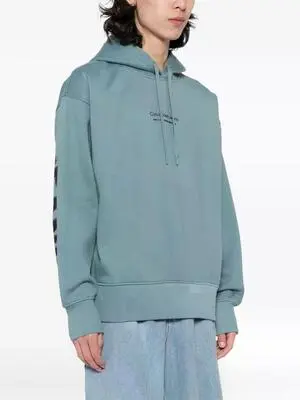 Calvin Klein Logo-print Drawstring Hoodie