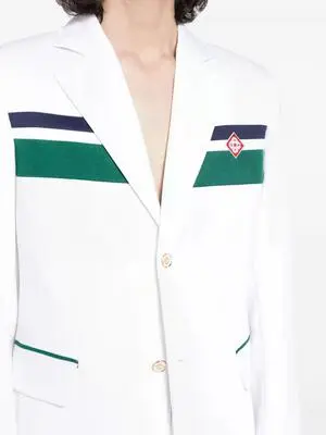 Casablanca Striped Blazer