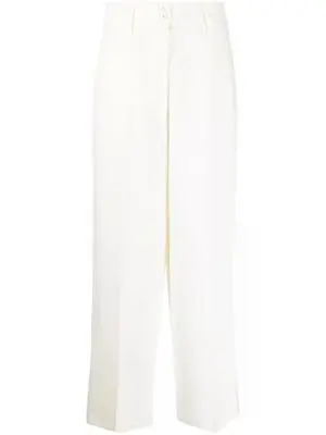 Alberto Biani High-waisted Wide-leg Tailored Trousers
