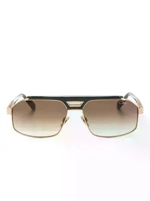 Cazal 9109 Pilot-frame Sunglasses - Gold