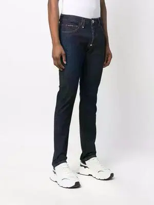 Philipp Plein Iconic Plein Super-straight Cut Jeans