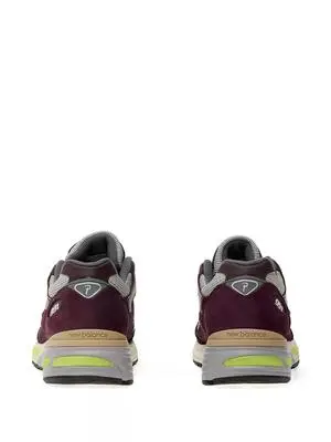 NEW BALANCE X Patta 991v2 Lace-up Sneakers - Red