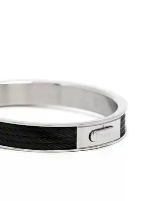 CHARRIOL Stainless Steel Forever Bangle With Rope Detailing - Silver
