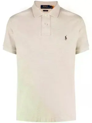 Polo Ralph Lauren Logo-embellished Polo Shirt Neutrals