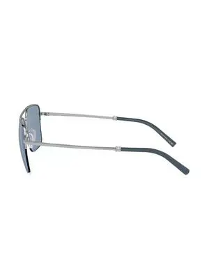 Oliver Spencer R-2 Square-frame Sunglasses - Silver