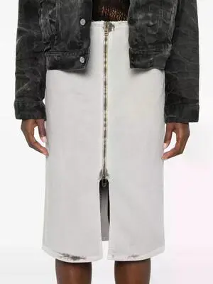 HAIKURE Light Denim Pencil Skirt