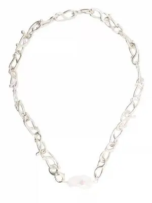 ALIGHIERI The Road Less Travelled Necklace - Silver