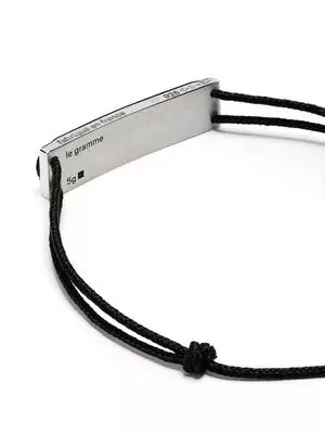 Le Gramme Sterling Braided Bracelet